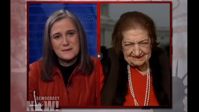 RIP Helen Thomas (1920-2013)–Watch Her 2007 and 2009 Interviews on ...