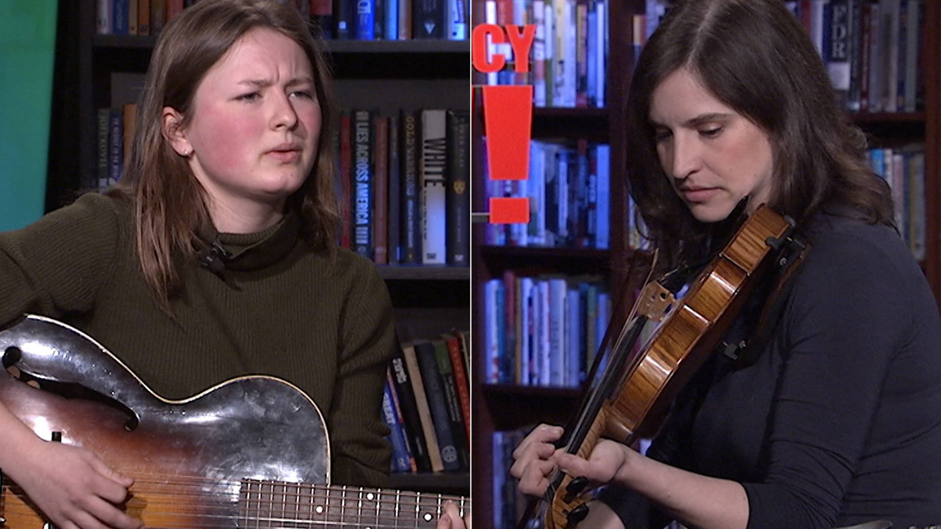 Folk Musicians Nora Brown & Stephanie Coleman Perform in DN! Studio ...