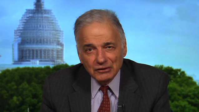 Pt 2: Ralph Nader on Bernie Sanders, Corporate Control of the White ...