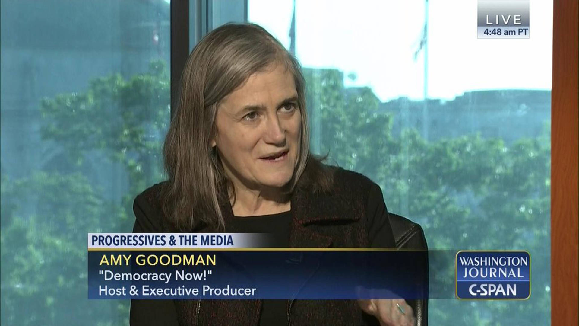 WATCH: Amy Goodman on CSPAN’s Washington Journal | Democracy Now!