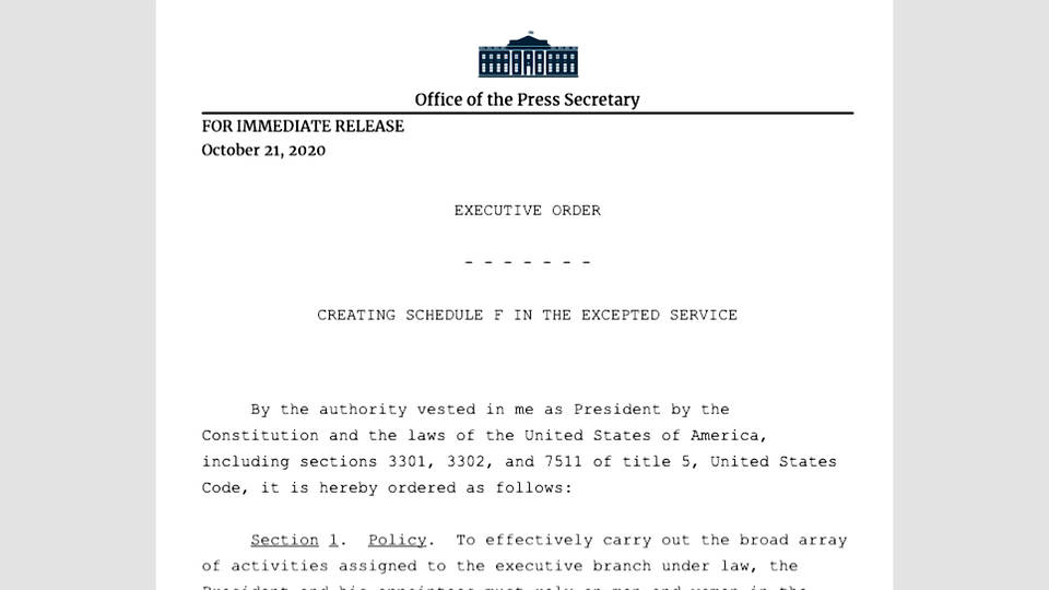 War on American Civil Service Continues | Eslkevin's Blog