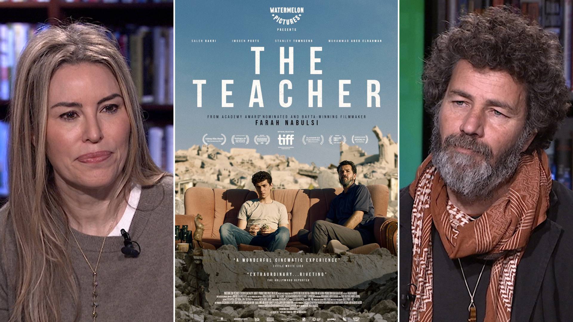 “The Teacher”: Director Farah Nabulsi and Actor Saleh Bakri on New Film ...