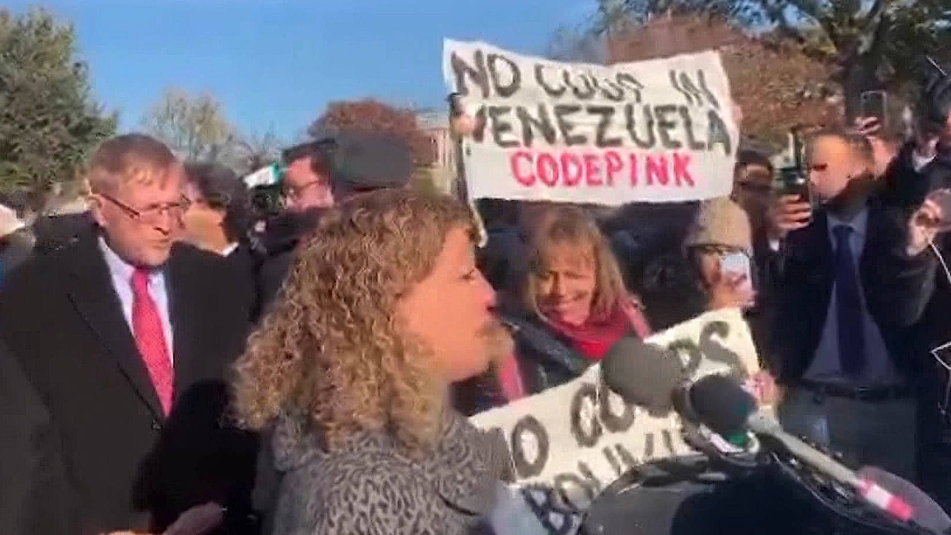 CodePink Founder Medea Benjamin Threatened with Arrest After Protesting ...