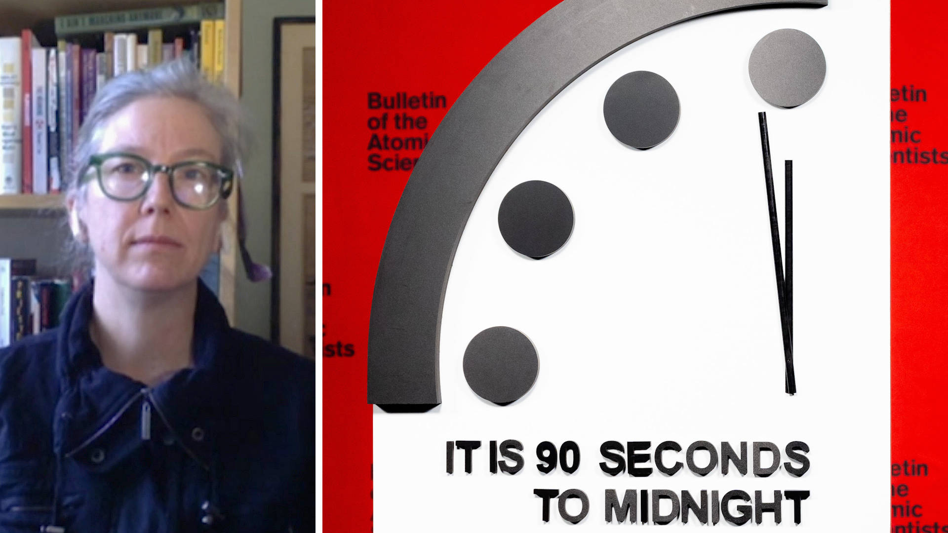 Doomsday Clock Moves Closer to Midnight: Peace Activist Frida Berrigan ...
