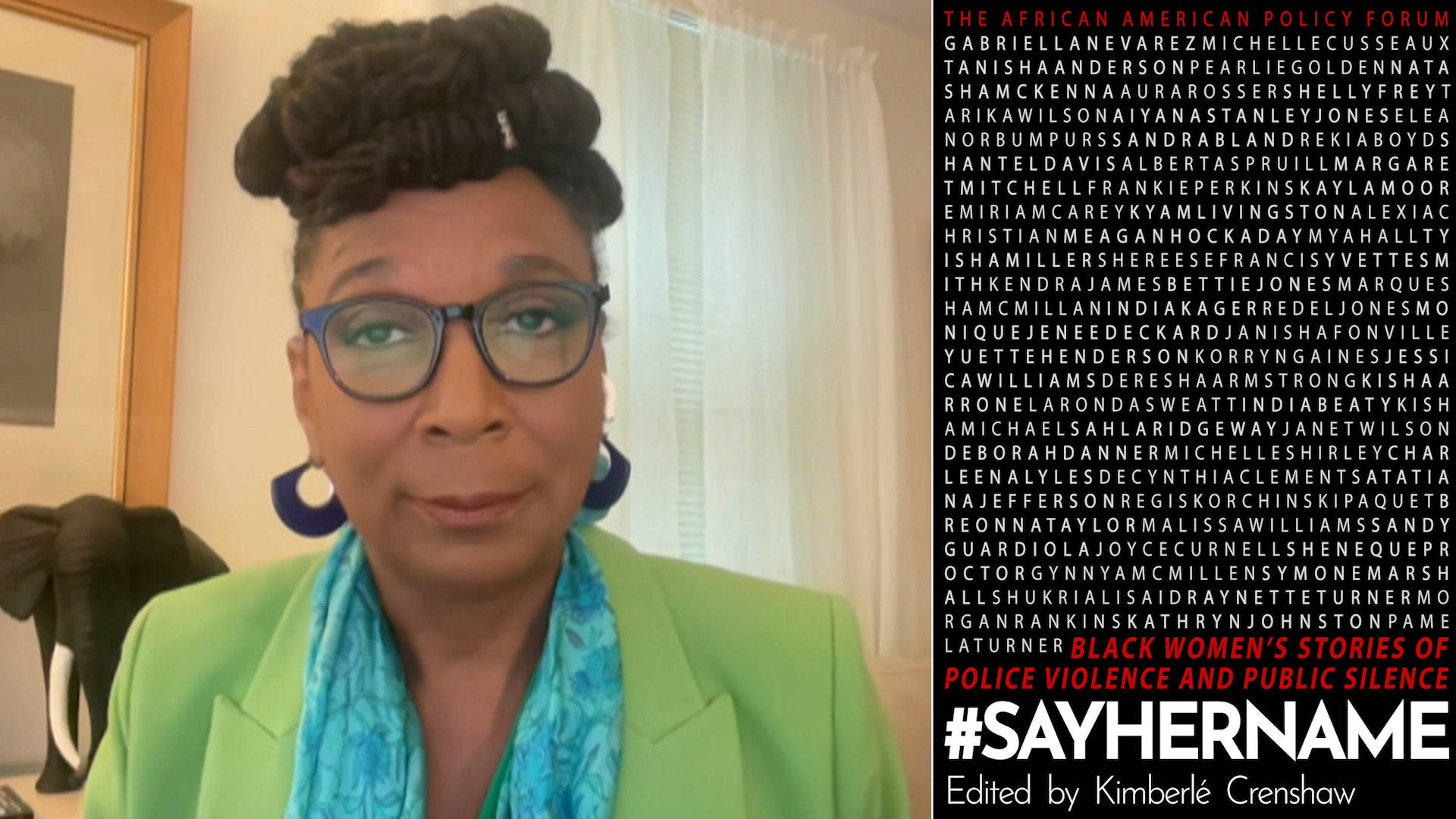 Kimberlé Crenshaw habla sobre las mujeres negras muertas a manos de la ...