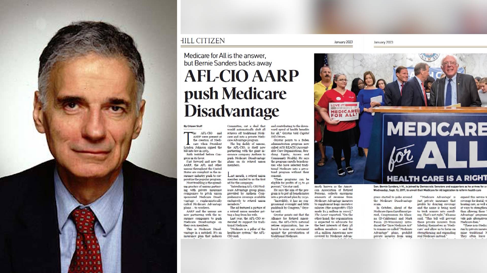 Ralph Nader on Saving Social Security, Fighting Corporate Crime, Worker ...