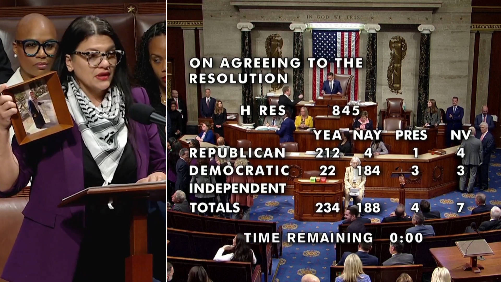 “I Will Not Be Silenced”: Rep. Rashida Tlaib Calls for Gaza Ceasefire ...
