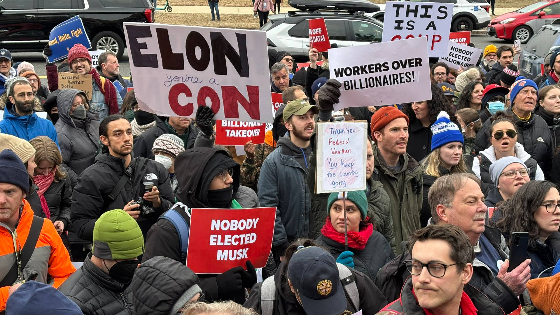 To Fight the Trump/Musk Purge, Federal Workers Hold Nationwide Day of ...