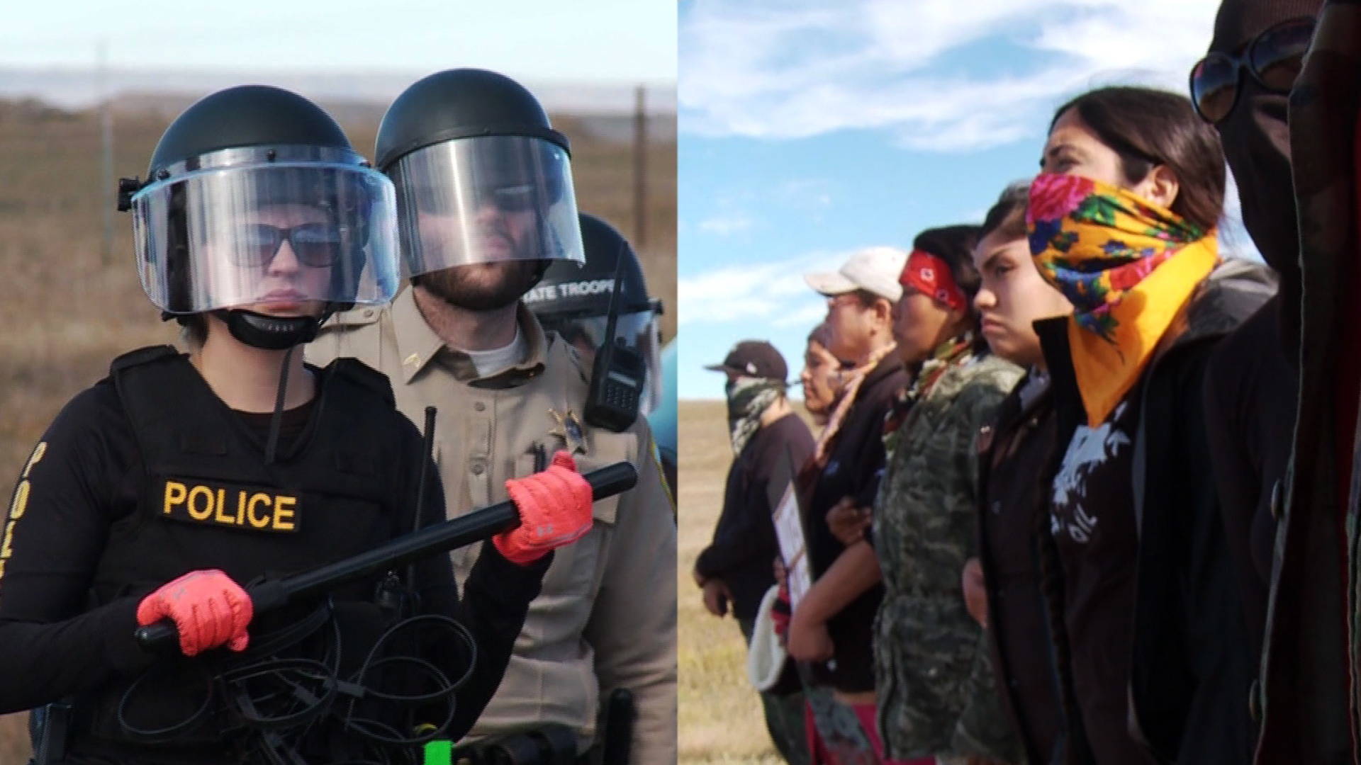 Report from Standing Rock: 100+ Militarized Police Deployed Against ...