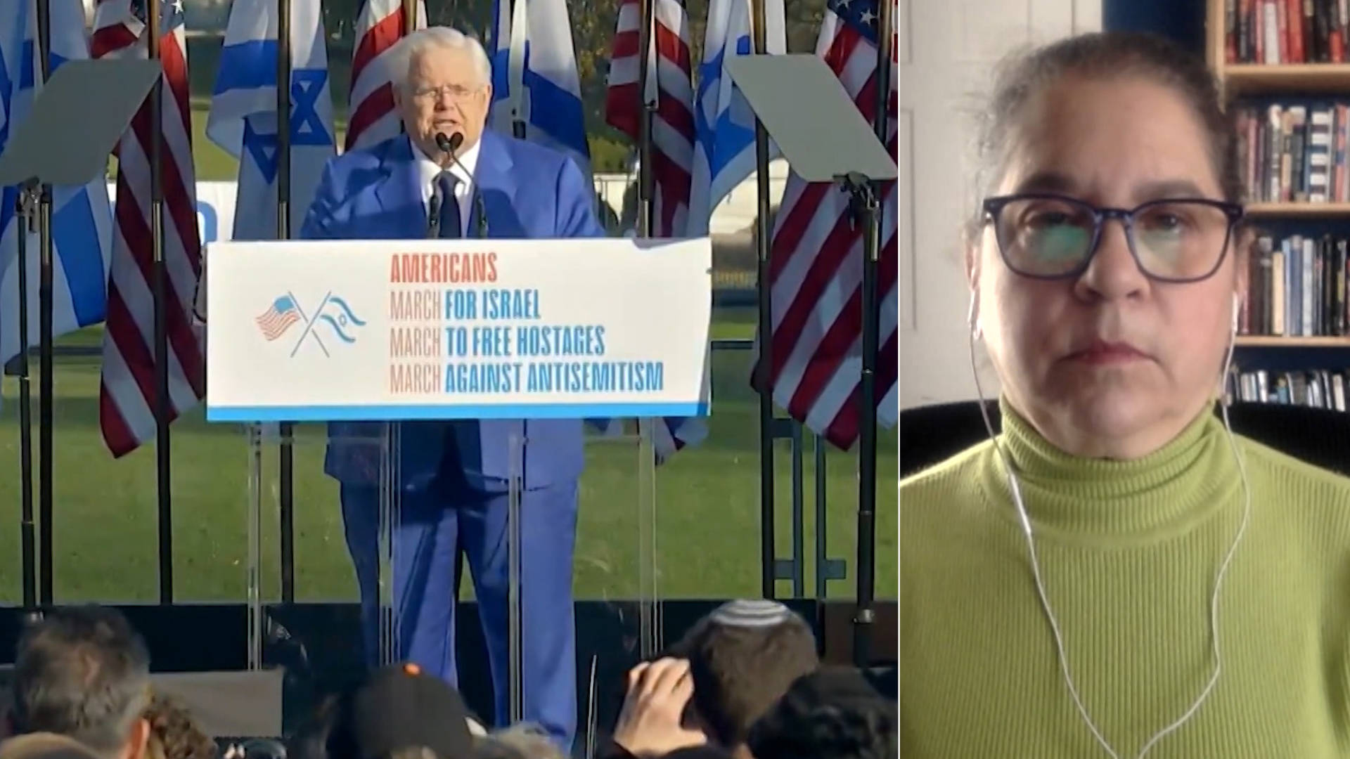 March for Israel Speaker Pastor Hagee Once Said God "Sent Hitler to ...