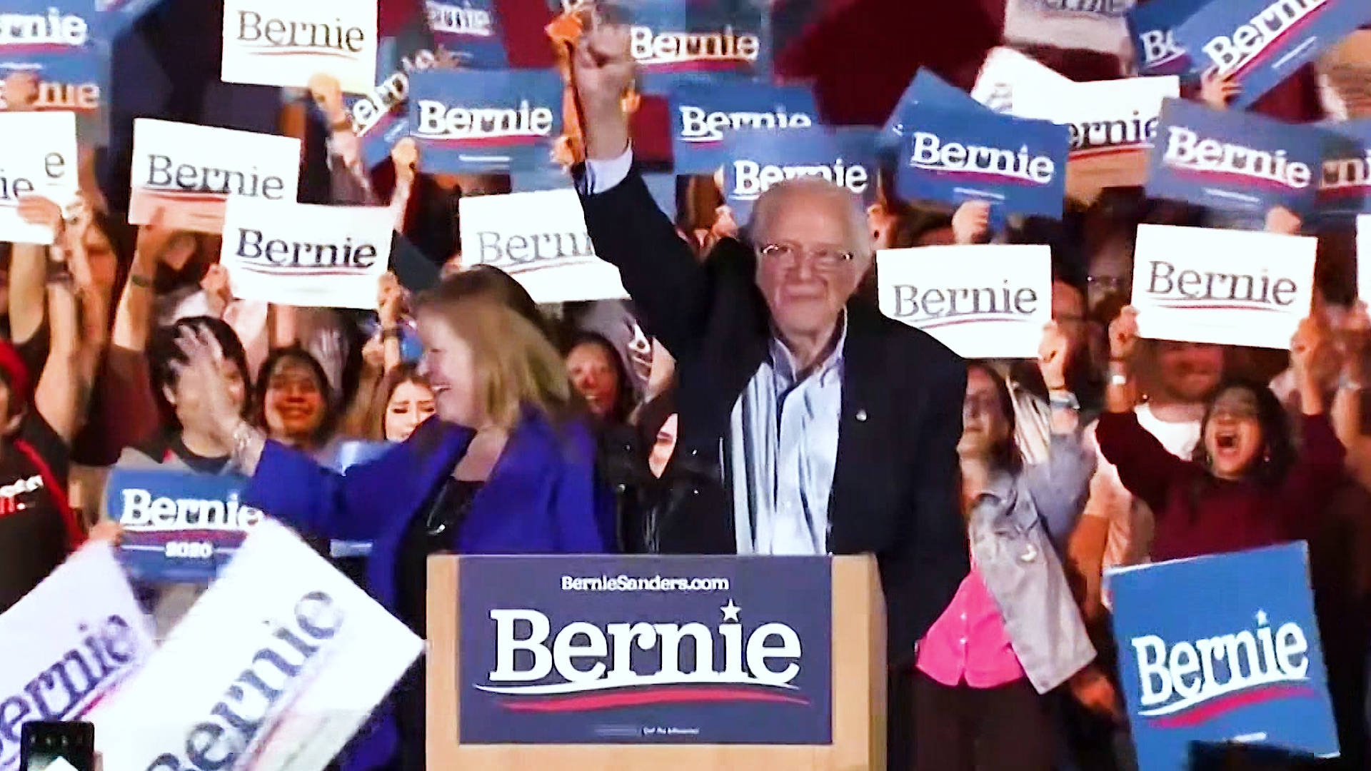 “A Stupendous Victory”: Bernie Sanders Wins Nevada After Heavy ...