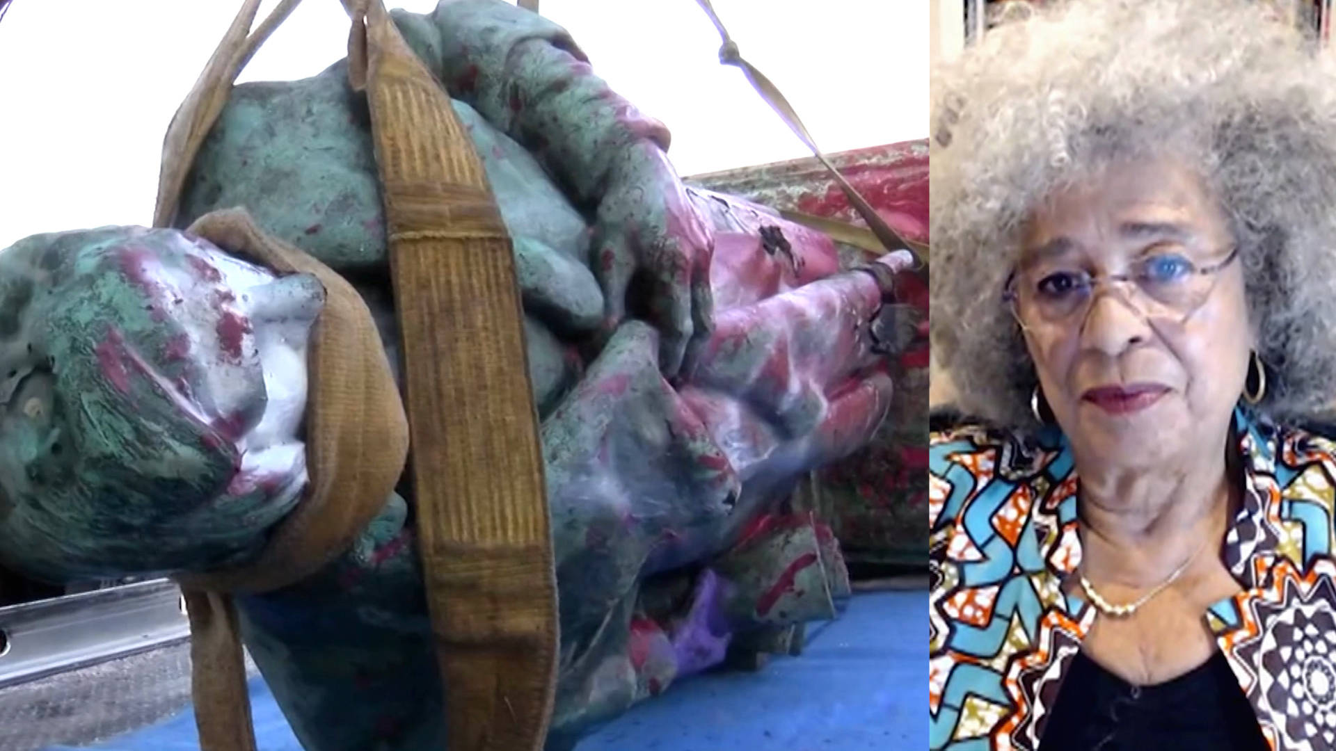 Angela Davis: Toppling of Confederate Statues Reflects Reckoning with ...