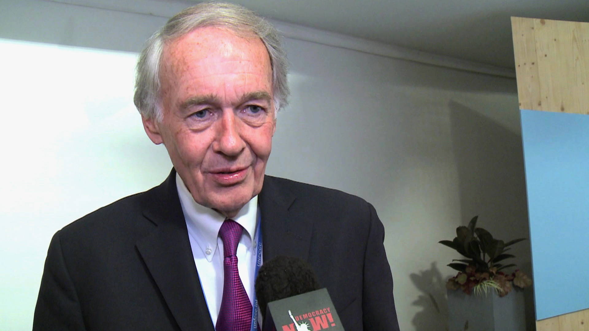 “We are Still In”: Sen. Markey & U.S. Lawmakers Stage Anti-Trump Revolt ...