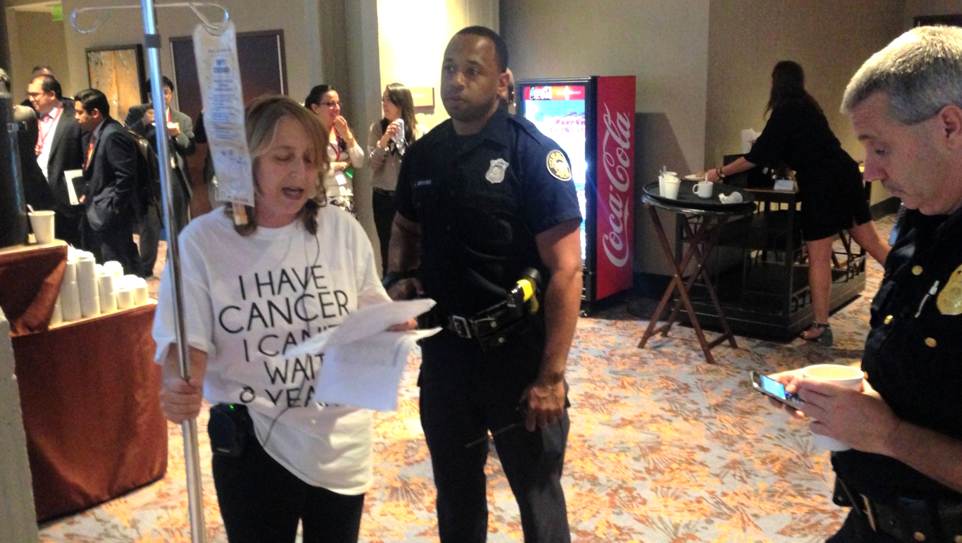 Breast Cancer Patient Arrested for Protesting TPP: “This is Price ...
