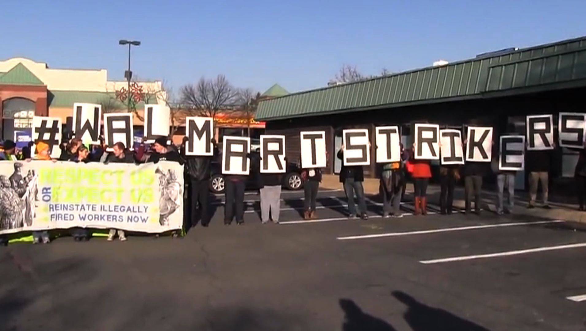 Over 110 Arrested as Record Black Friday Protests Challenge Wal-Mart ...