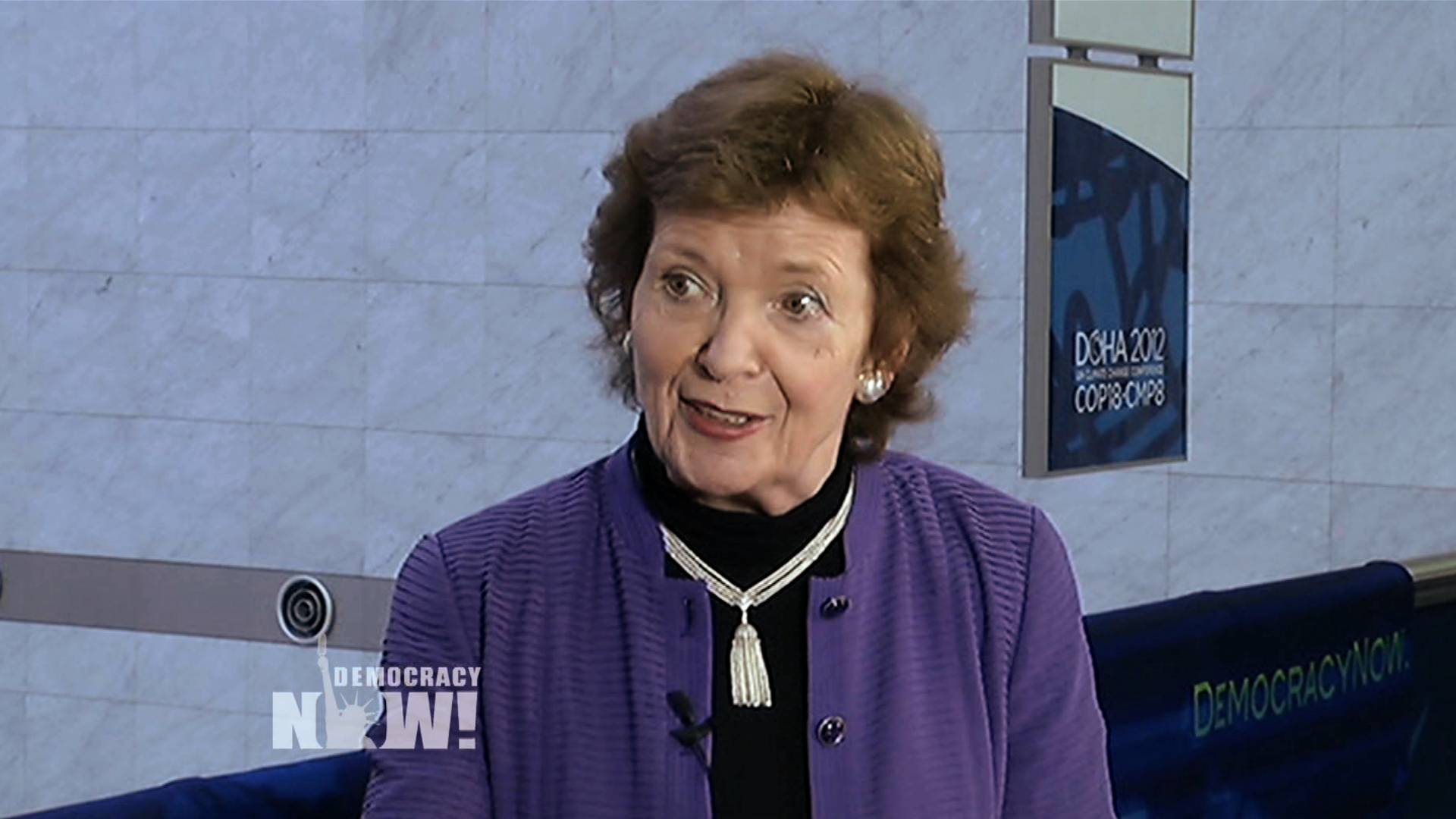 Former Irish President Mary Robinson: Climate Change the Biggest Human ...