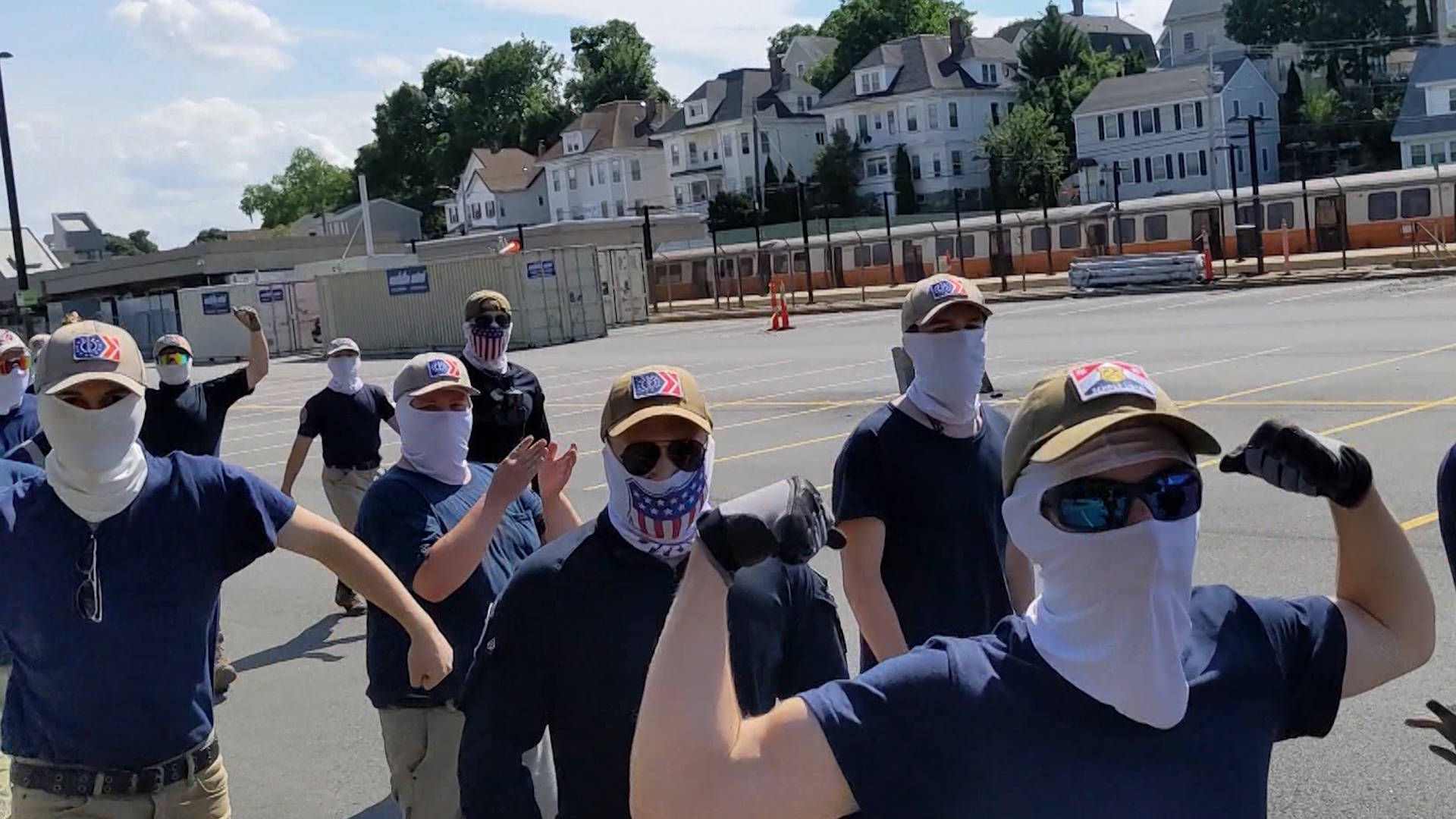“Children of the KKK”: White Supremacist Patriot Front Marches Through ...