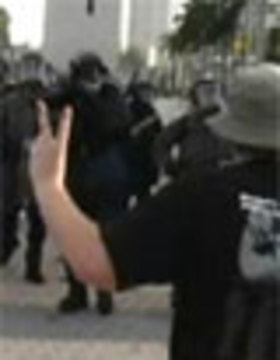 Mayhem in Miami: Amidst Tear Gas and Rubber Bullets Democracy Now ...