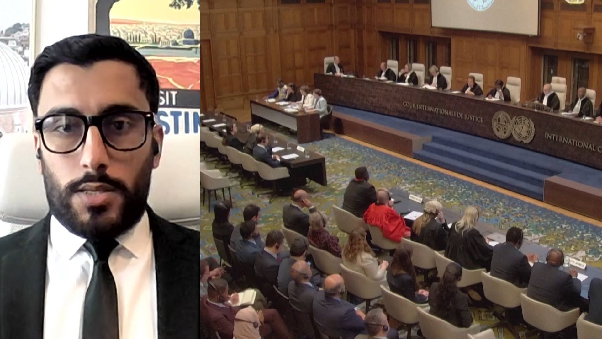 Tras el bombardeo israelí que dejó 45 personas muertas y más de 110 ...