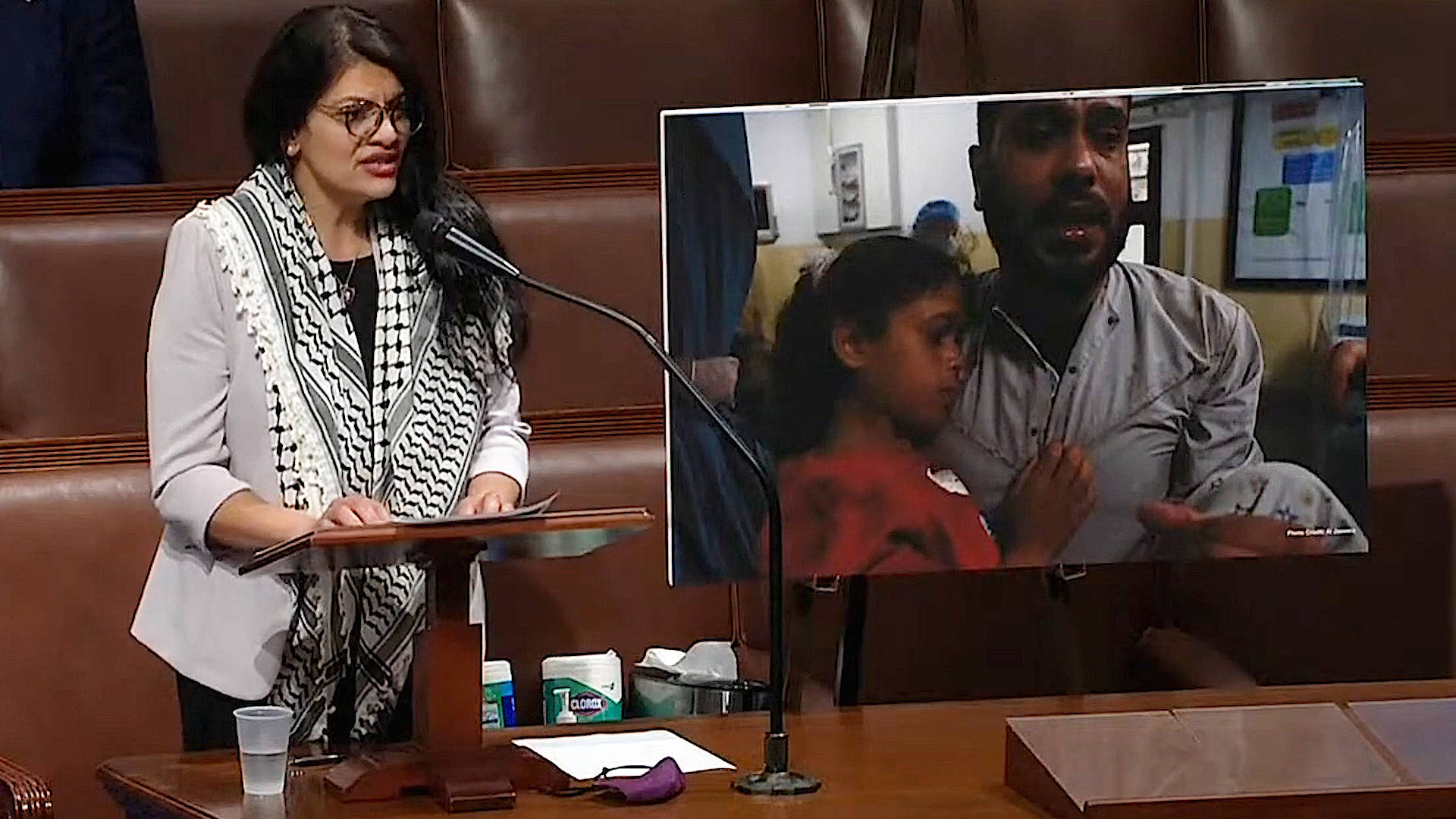 Watch Rep. Rashida Tlaib Blast U.S. Aid for Israel & Attack on Gaza in ...