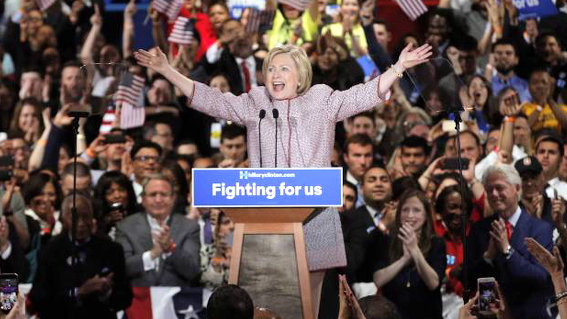 Battle for New York: Clinton & Trump Win as NYC Voters Report Chaos ...