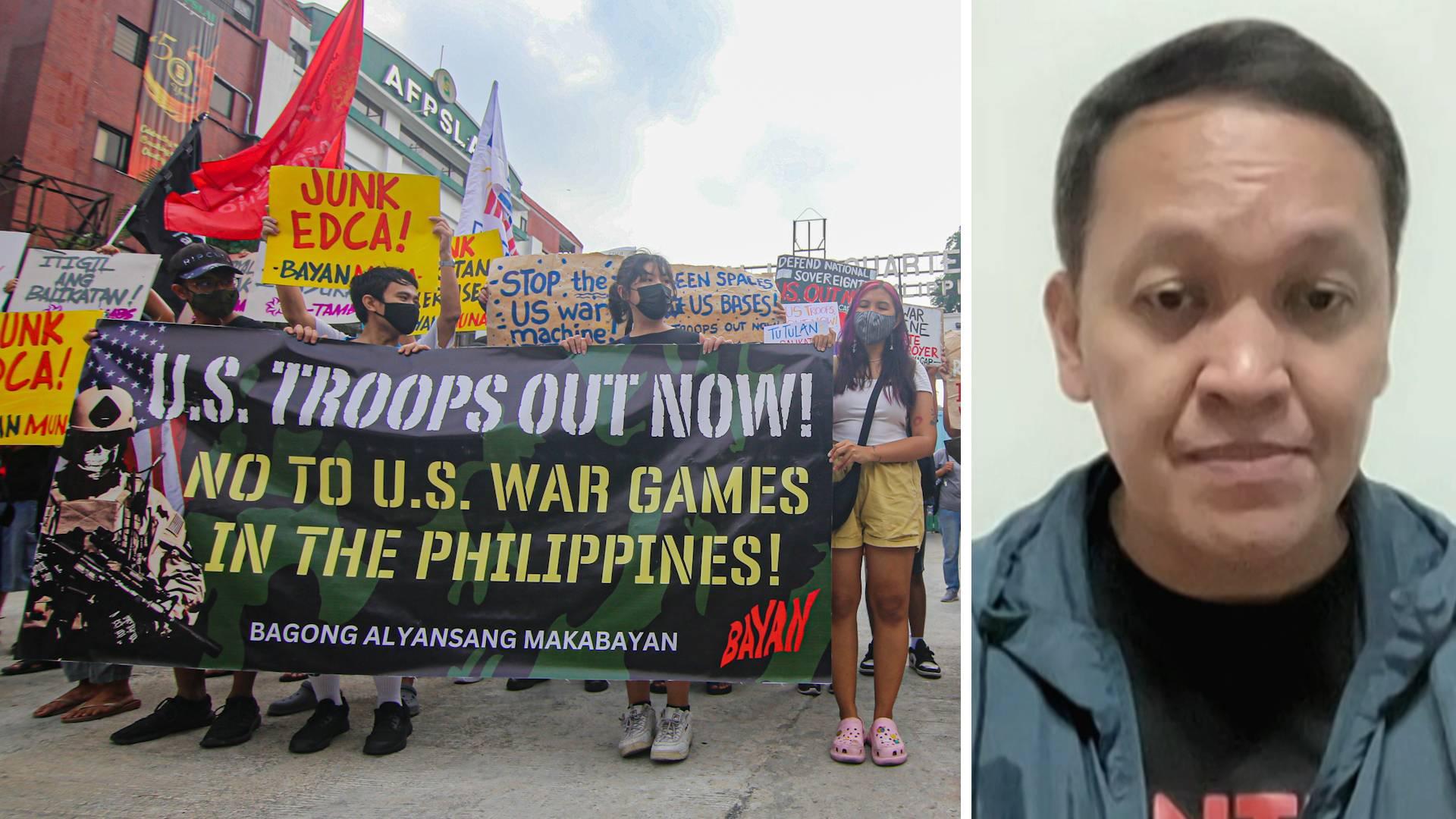 Filipino Activist Condemns U.S. Military Drills, Warns That War with ...