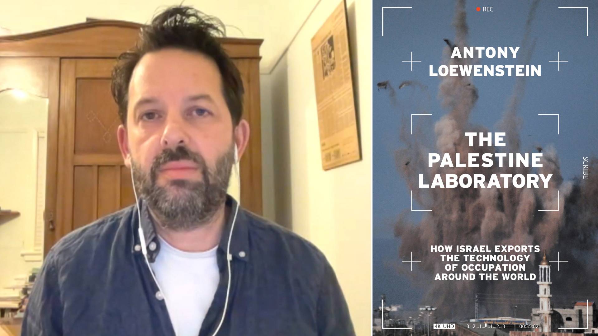 “The Palestine Laboratory”: Antony Loewenstein on How Israel Exports the Technology of ...