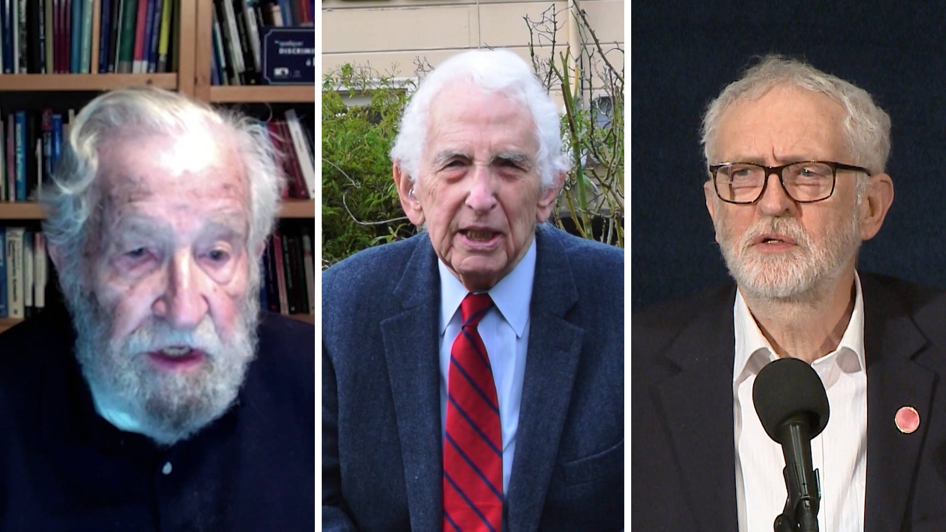 Free Julian Assange: Noam Chomsky, Dan Ellsberg & Jeremy Corbyn Lead Call at Belmarsh Tribunal ...