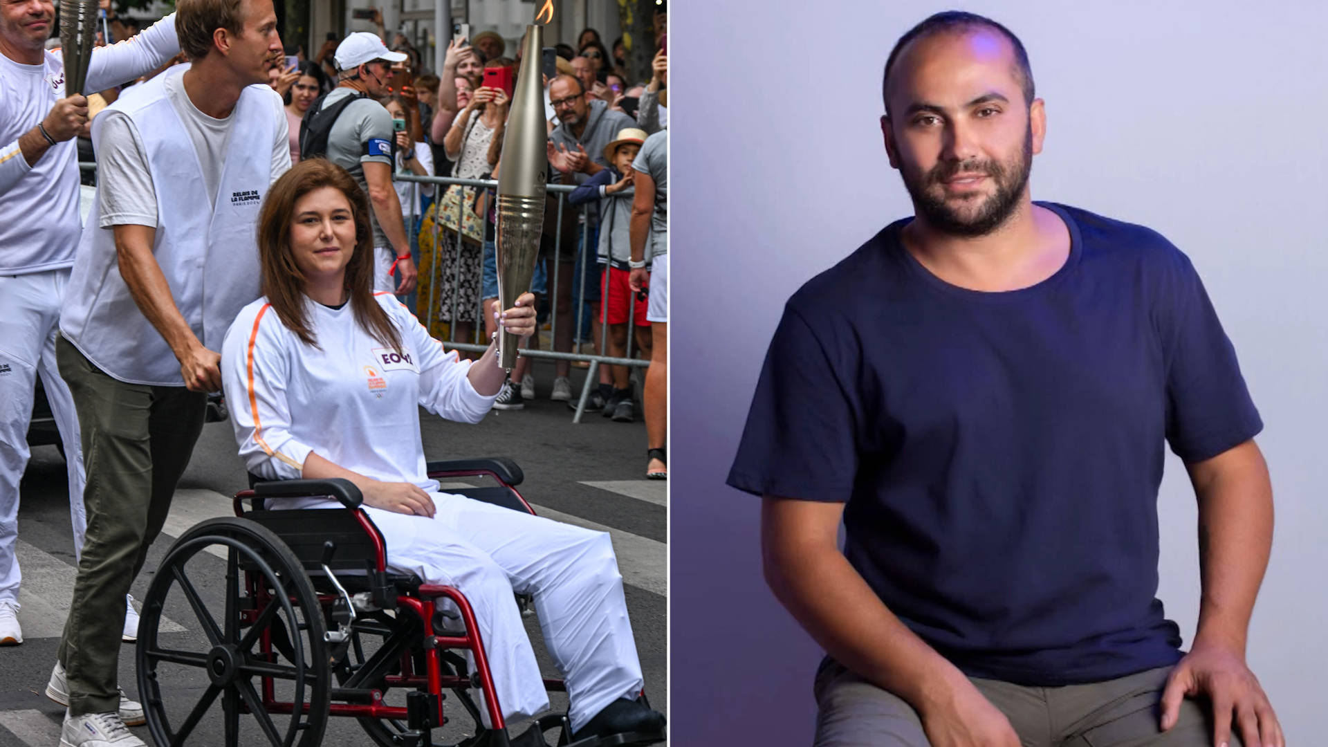 Meet the Journalist Who Lost Her Leg in Israeli Strike & Carried Olympic Torch for Slain ...