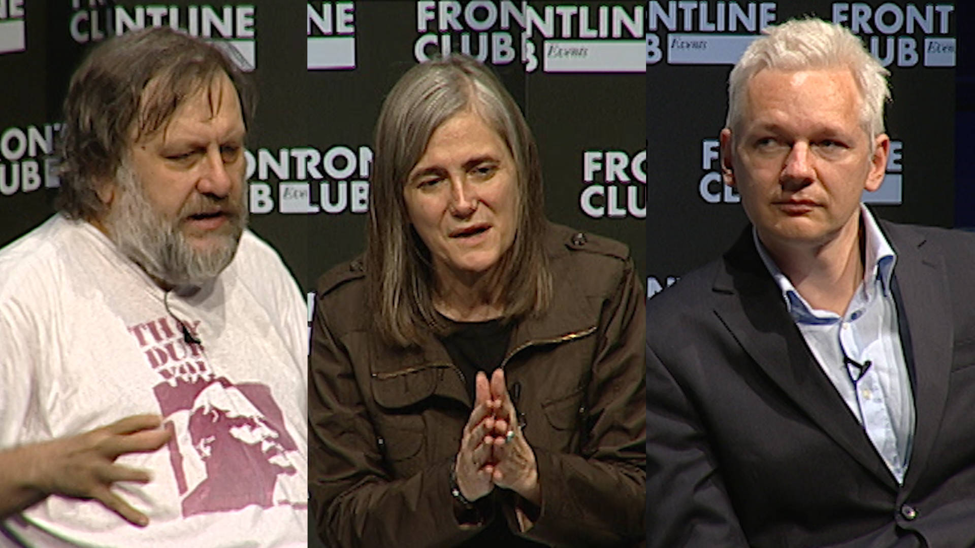 Exclusive: Julian Assange of WikiLeaks & Philosopher Slavoj Žižek in ...