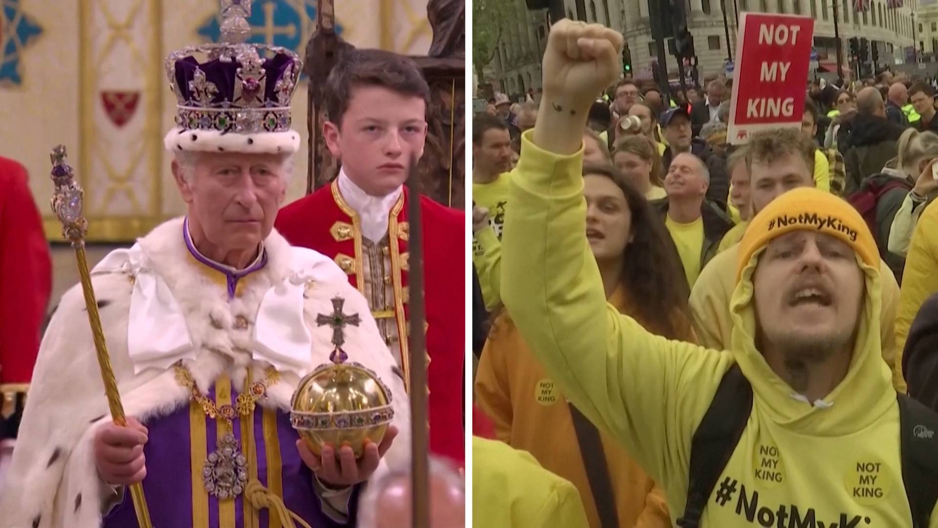 The Coronation Not Seen on TV: Anti-Monarchists Arrested; Slavery ...
