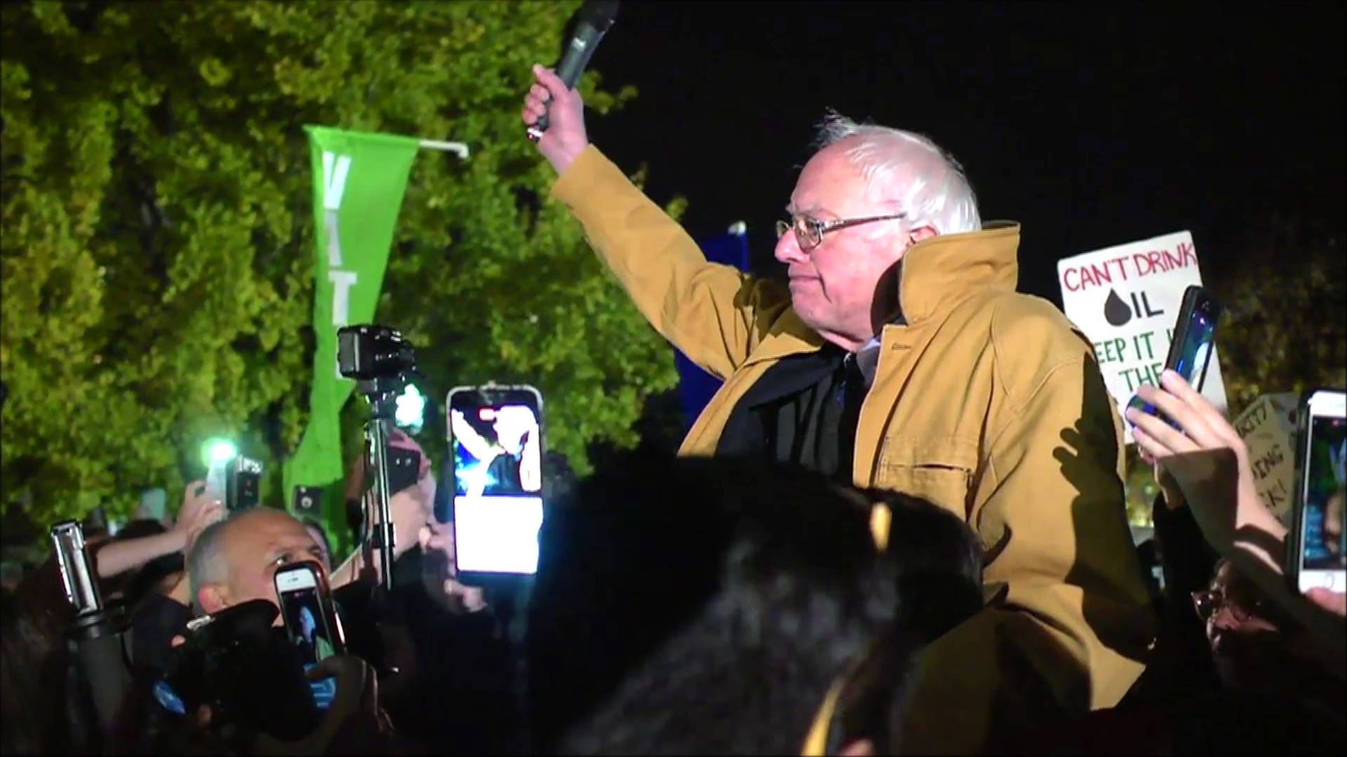 Watch: Bernie Sanders’ Surprise Speech Outside the White House on ...