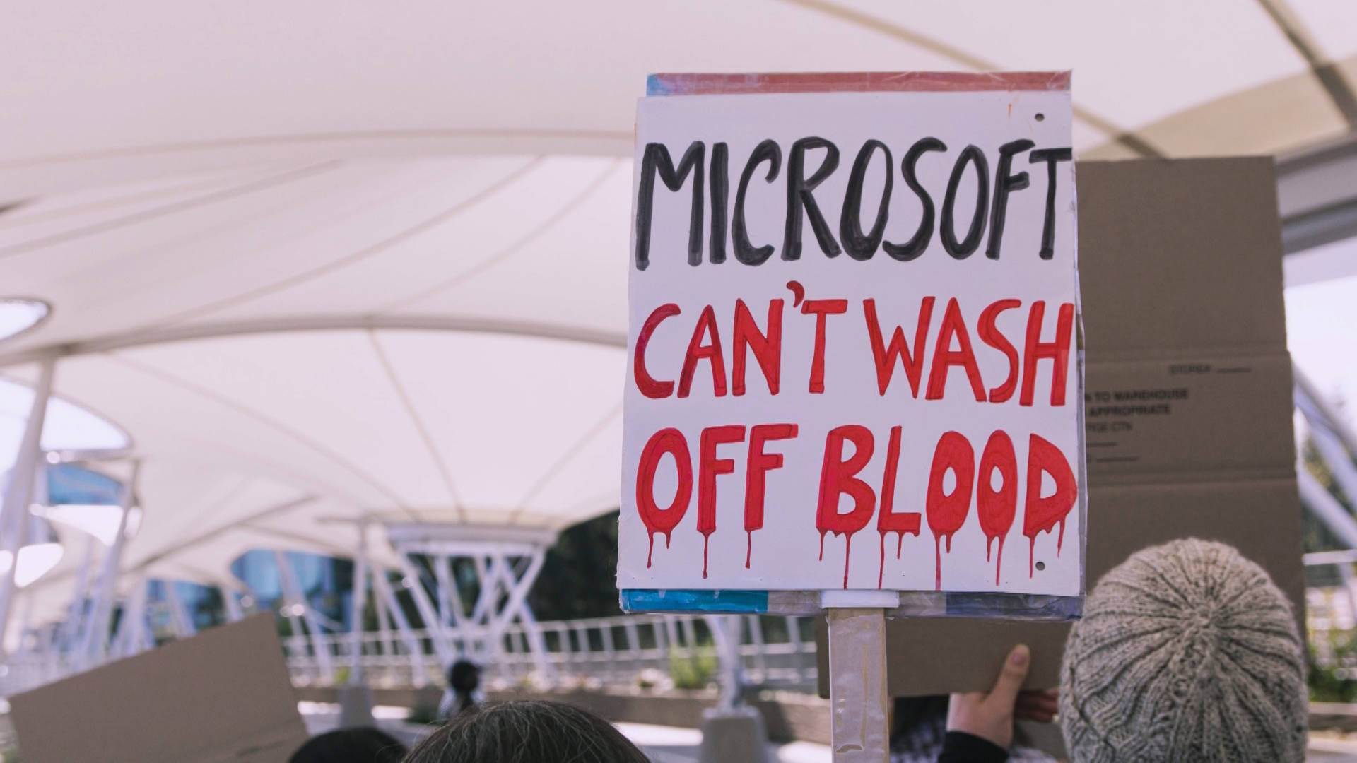 Microsoft Worker Fired for Israel Protest: “Cloud & AI Are the Bombs ...